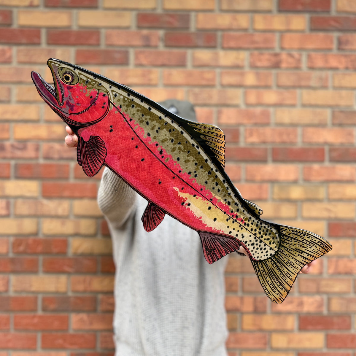 Greenback Cutthroat || Print Mount || 26" – Bold Coast Burns